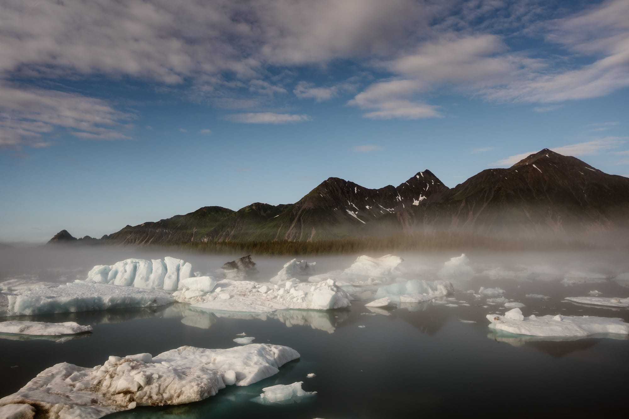 Alaska Helicopter Elopement to a Glacial Lagoon