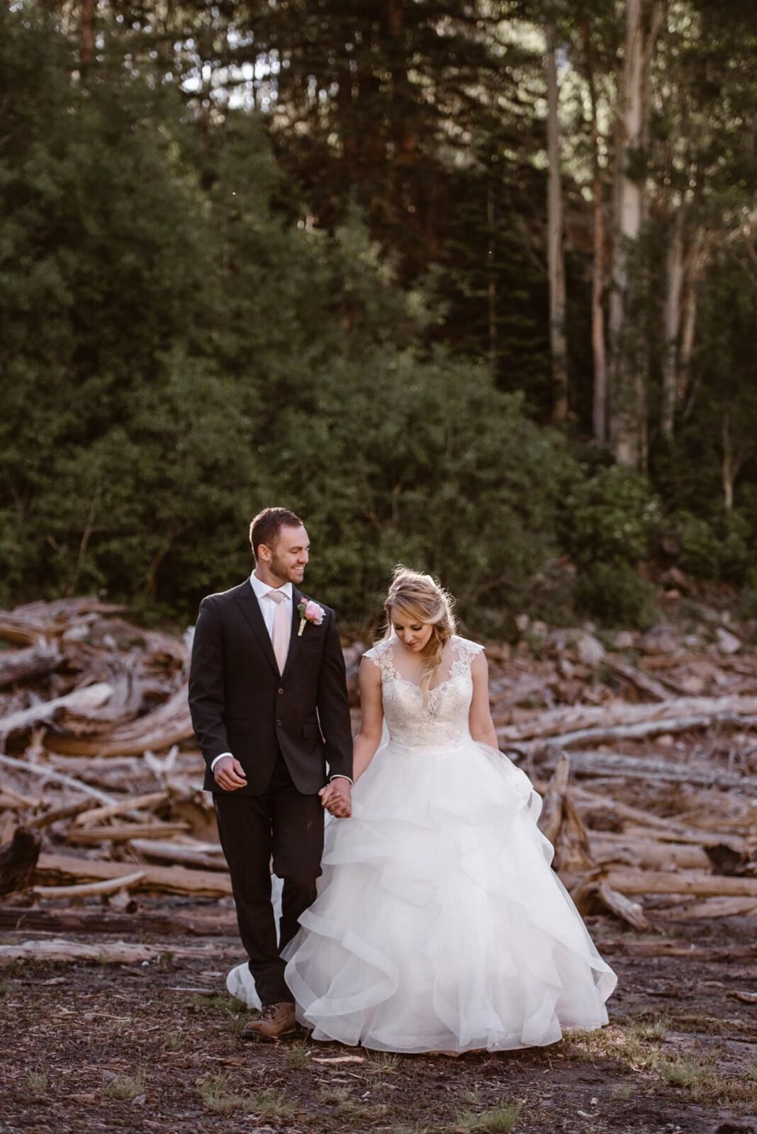 Maroon Bells Amphitheater Wedding with a Sunrise Hike