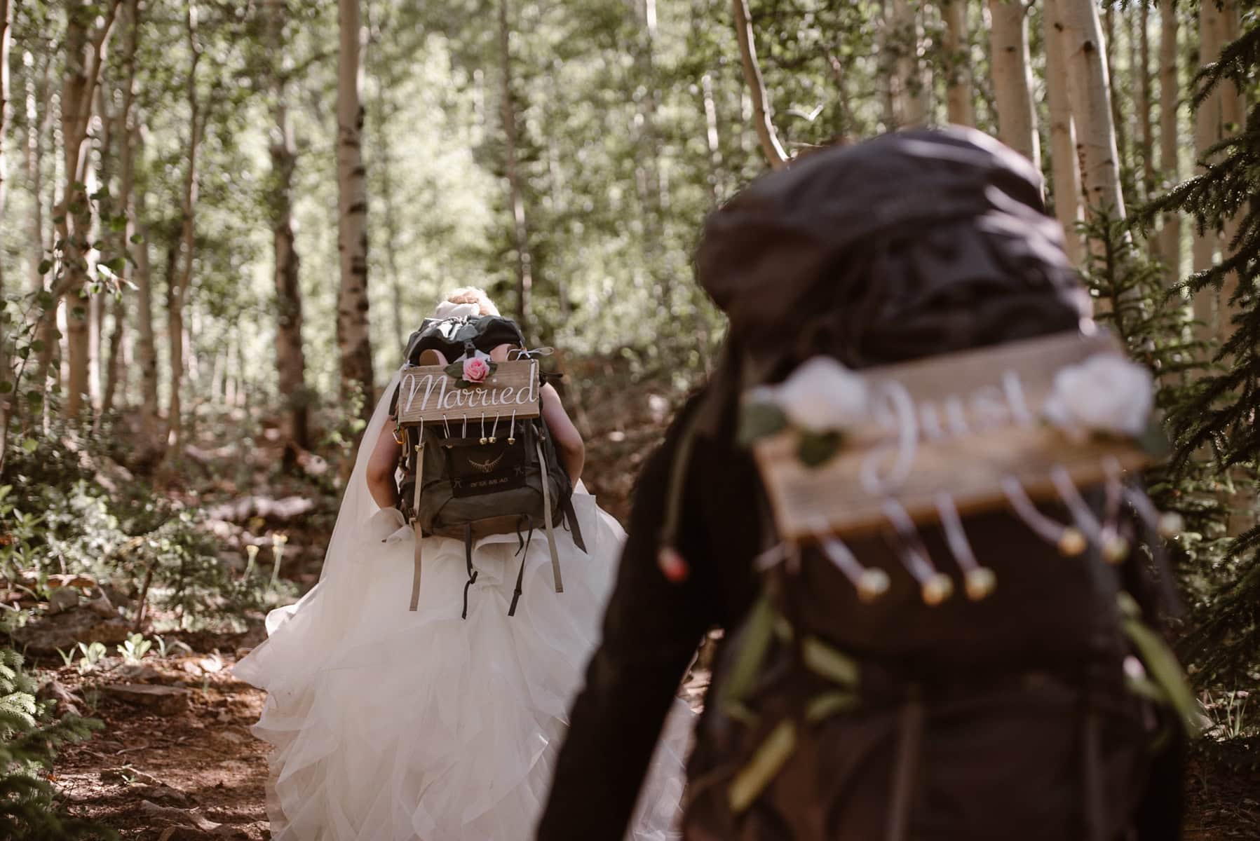 Maroon Bells Amphitheater Wedding with a Sunrise Hike