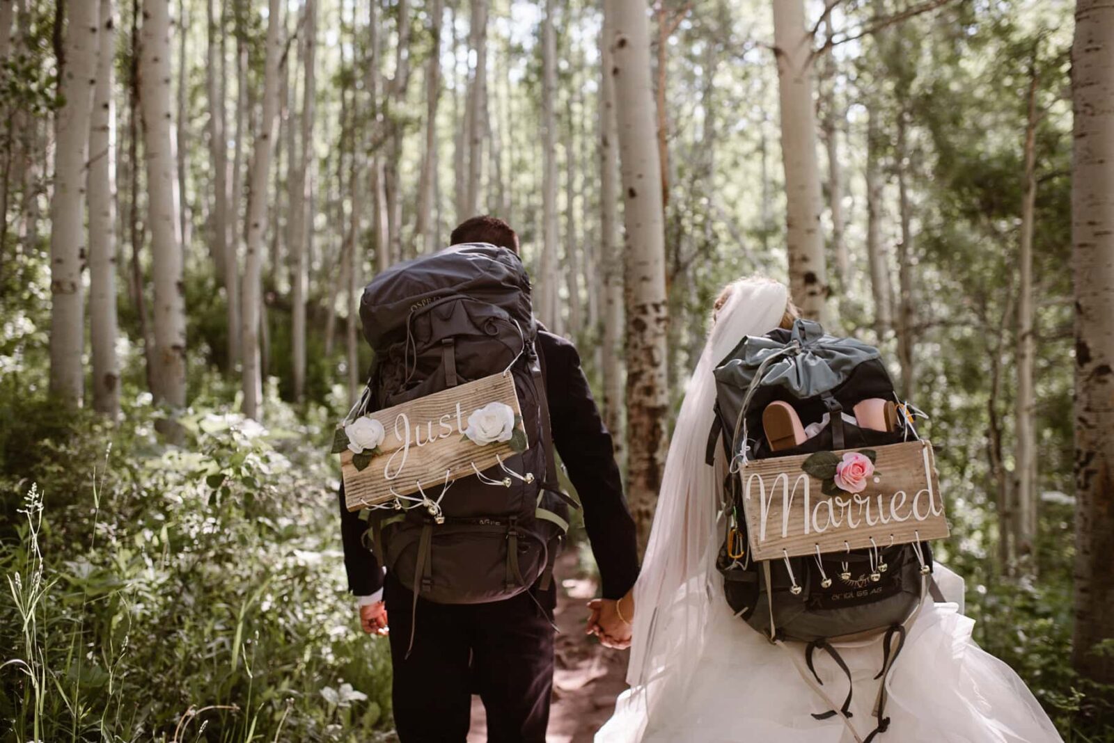 Maroon Bells Amphitheater Wedding with a Sunrise Hike